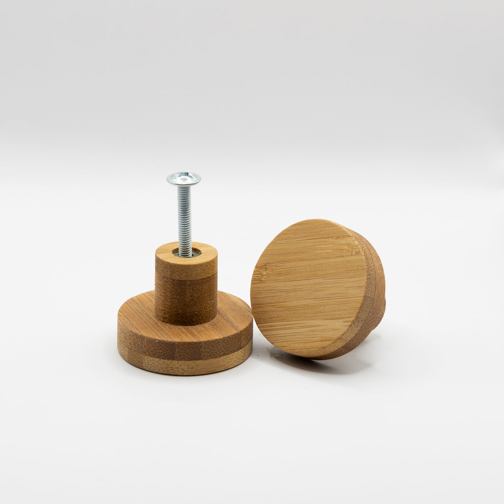 Round Bamboo Knob – Dust Shack